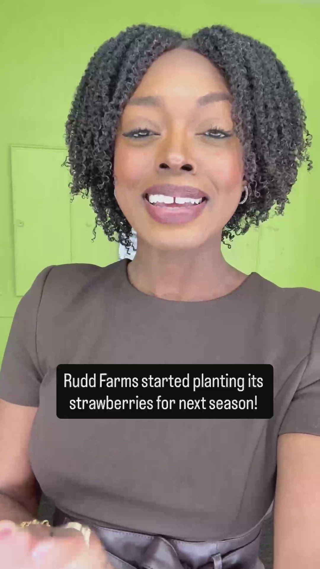 Rudd Farms has started planting strawberry seeds!