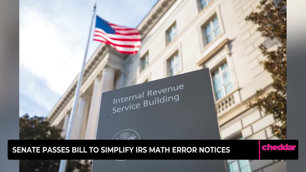 Senate Passes Bill to Simplify IRS Math Error Notices