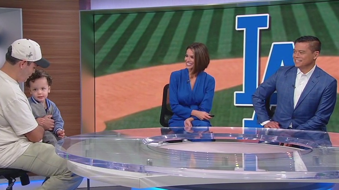 2 year old Dodger fan