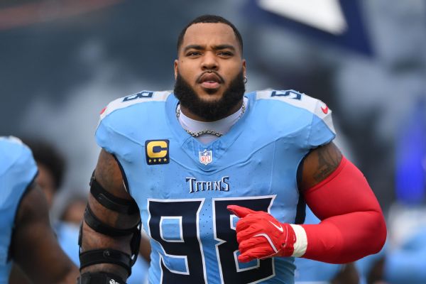 Titans, DT Simmons agree to 3-year extension with $100M guaranteed