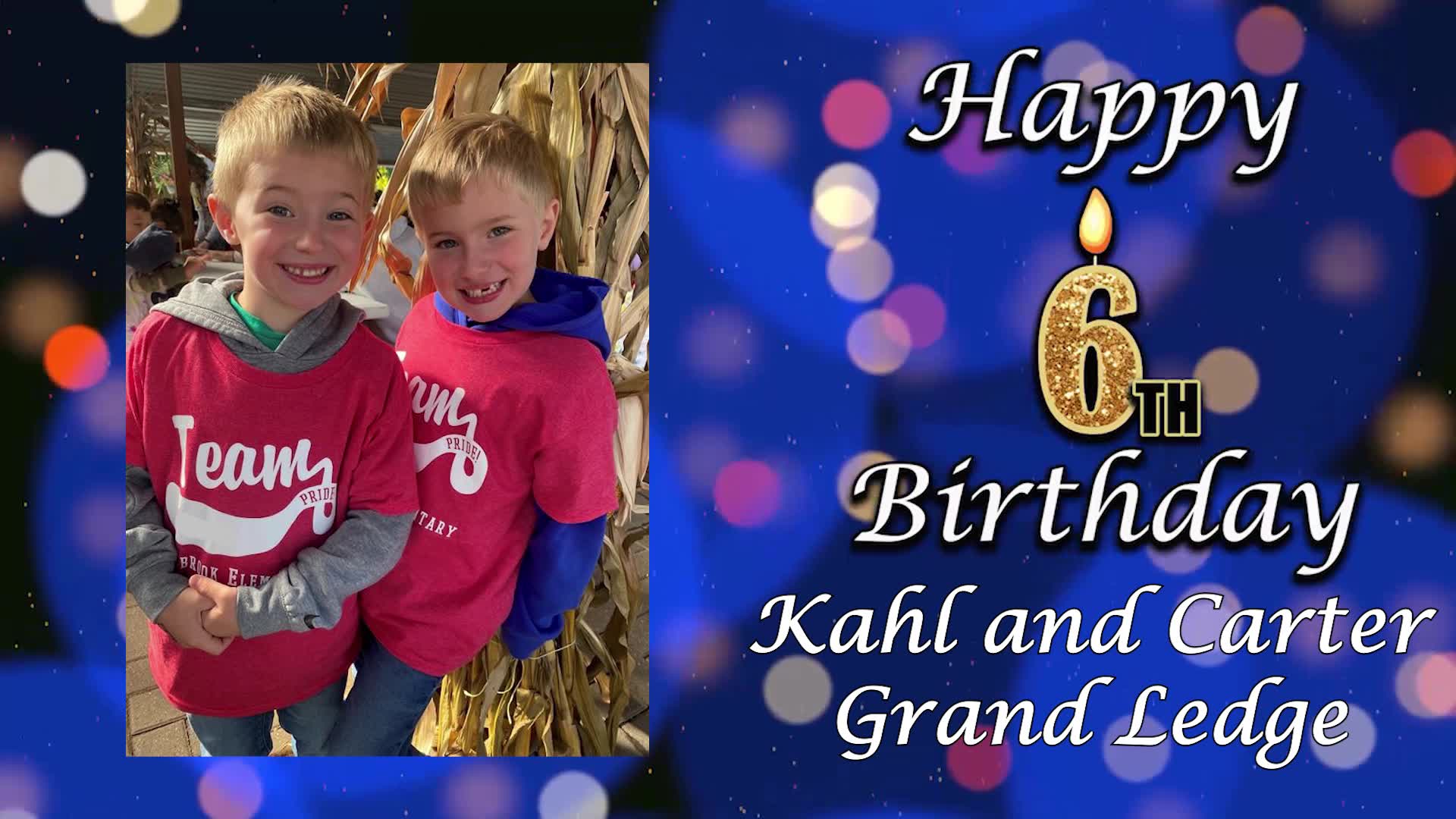 6 and 16 Birthdays for Oct. 24, 2025