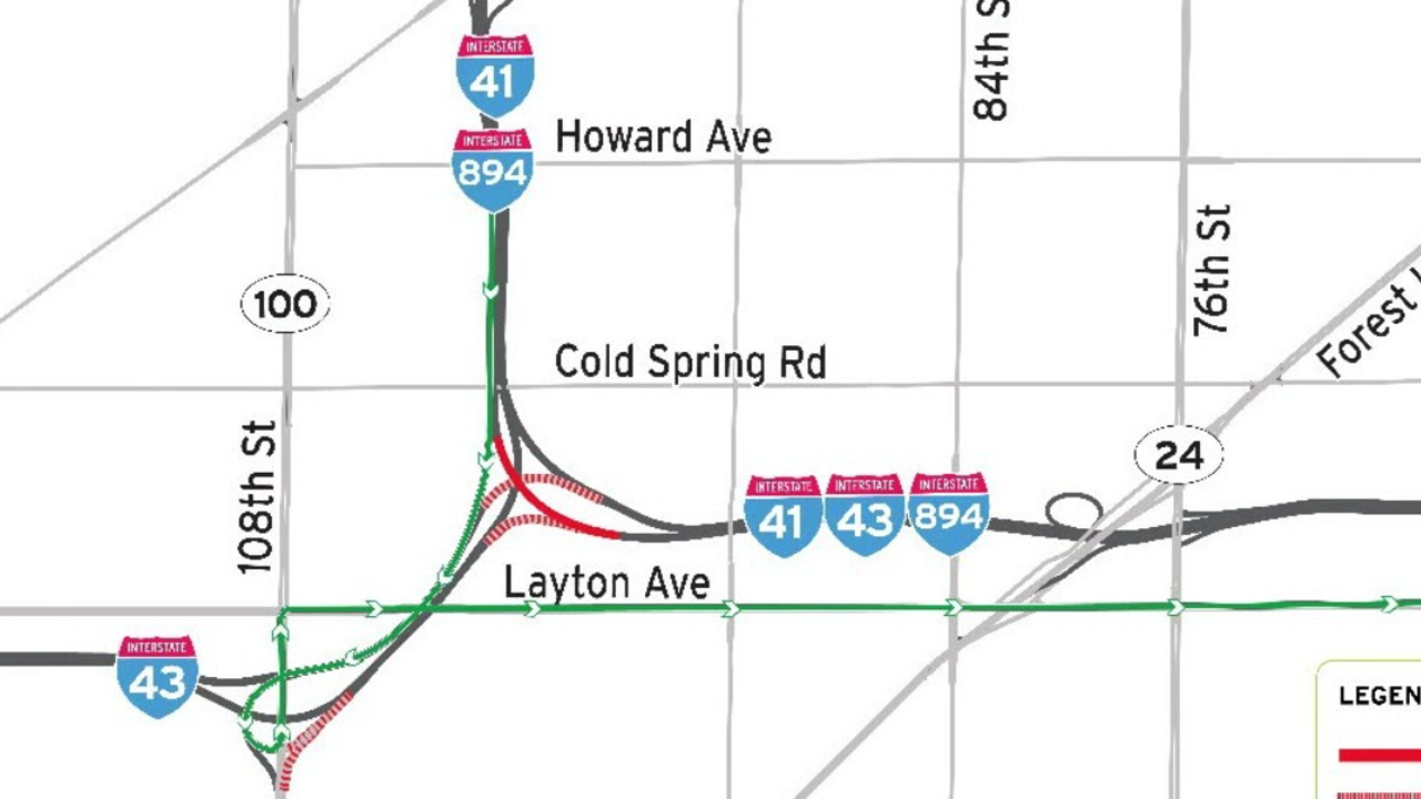 54-hour Hale Interchange system ramp closure this weekend
