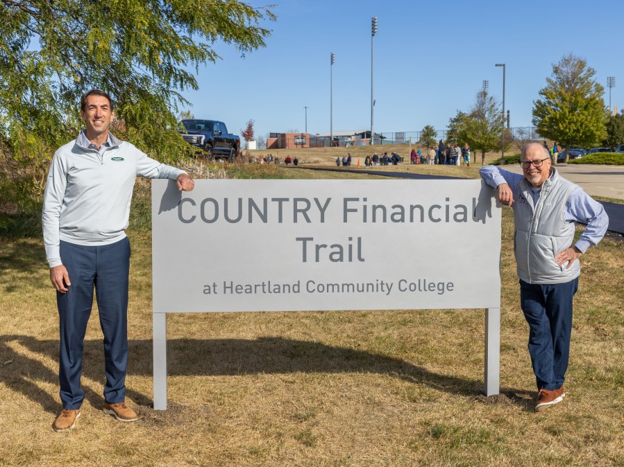 Heartland Community College celebrates new COUNTRY Financial Trail