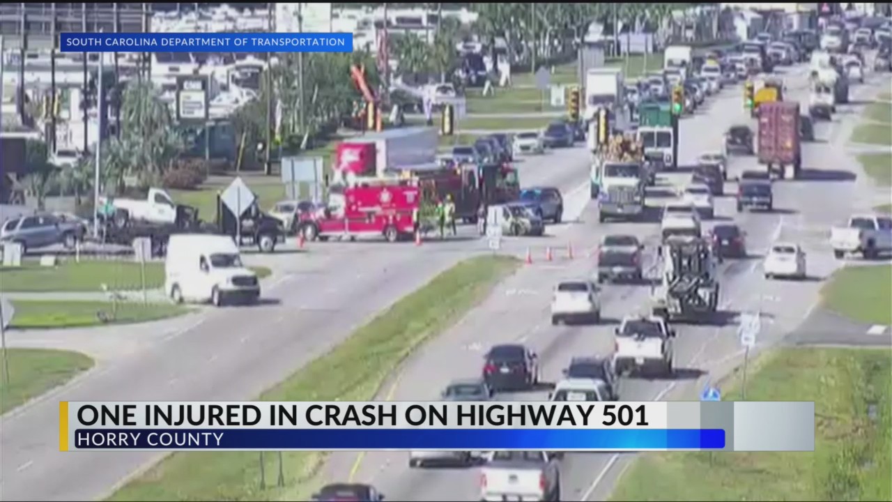 Southbound Highway 501 near Conway reopens after crash; 1 injured ...