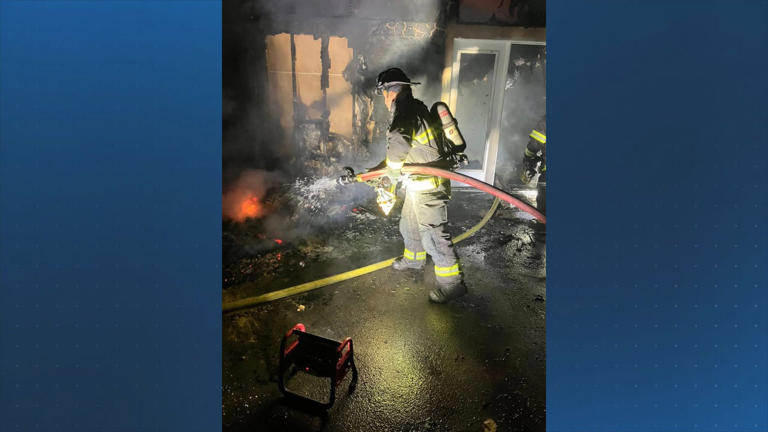 Home under renovation catches fire in Wareham