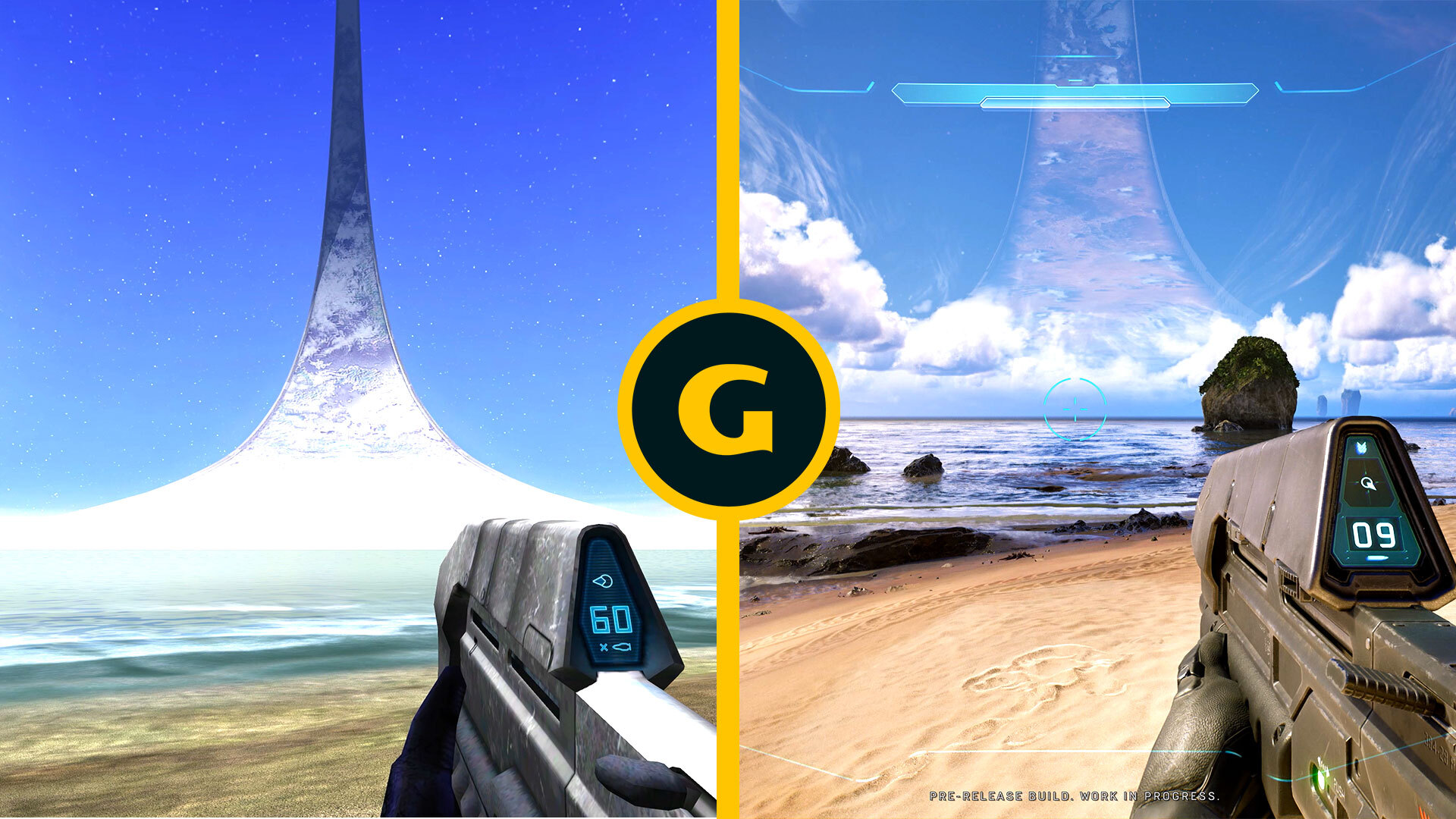 Halo: Campaign Evolved vs Halo Combat Evolved Side by Side Graphics ...