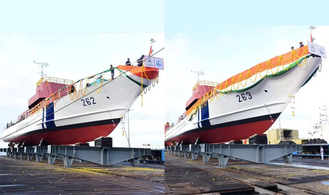 GSL launches two fast patrol vessels for Coast Guard