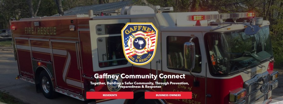 Gaffney Community Connect: The new way firefighters respond to emergencies