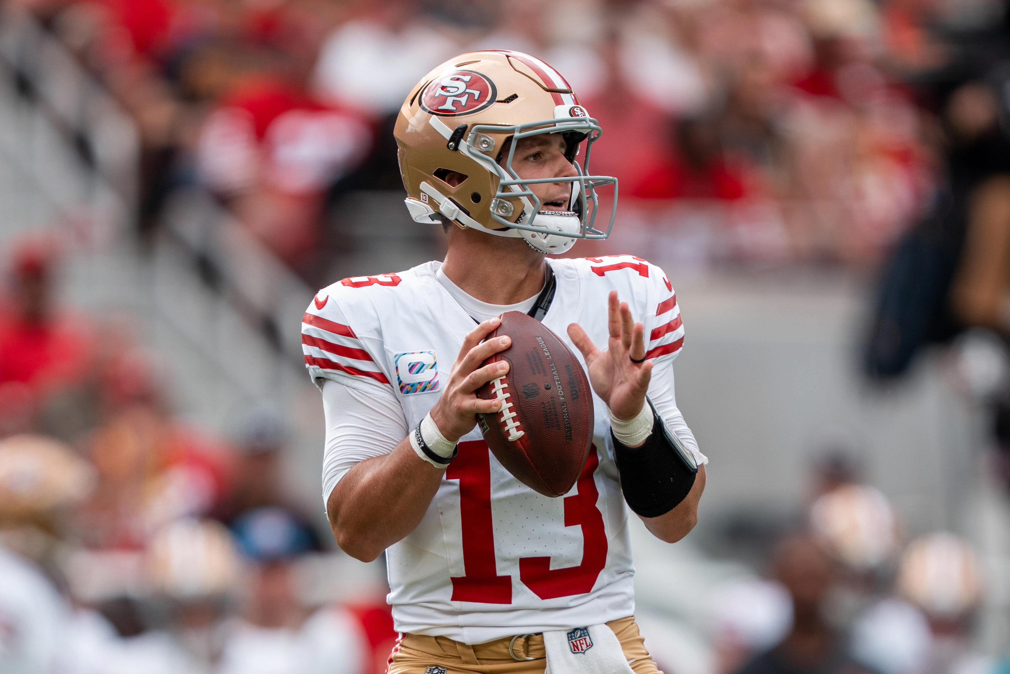 Bad news for 49ers starting QB in San Francisco's Week 9 inactives