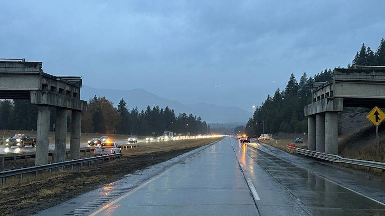 Bullfrog Road overpass work prompts full westbound I-90 closures ...