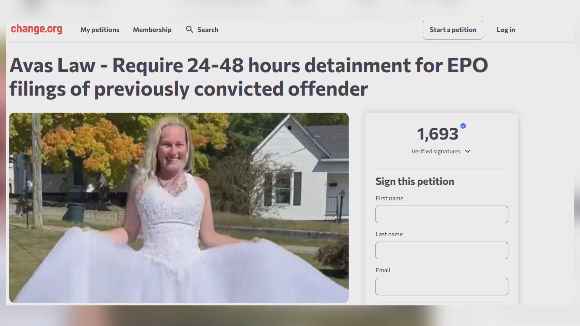 ‘Ava’s Law’ Petition created to protect victims after police say woman ...