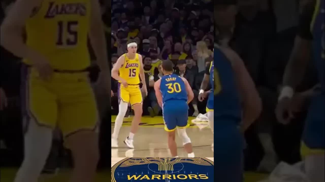 Steph Curry “BULLSEYE DEEP LOGO DAGGER” 🔥 | Warriors vs Lakers NBA ...