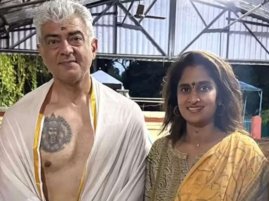 Ajith Kumar's New Chest Tattoo Sparks Online Buzz