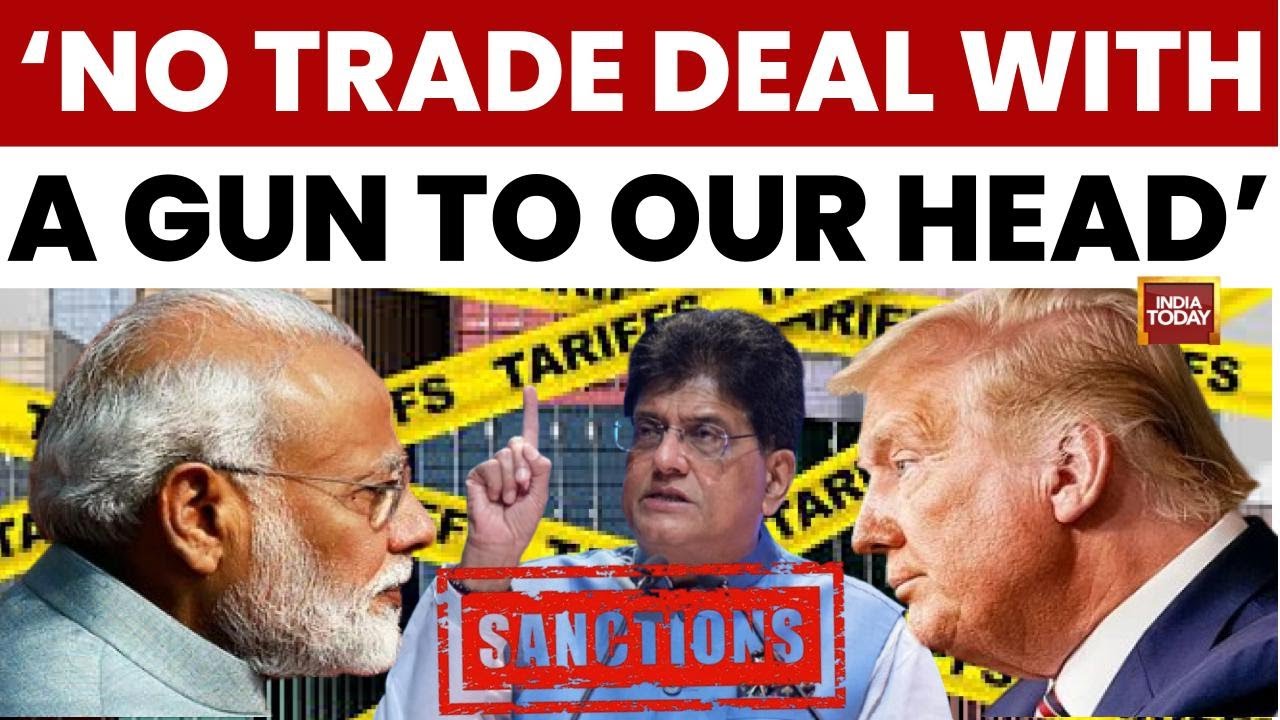 "Gun To Our Head": Goyal's Fury As US Sanctions Force India To Ditch ...