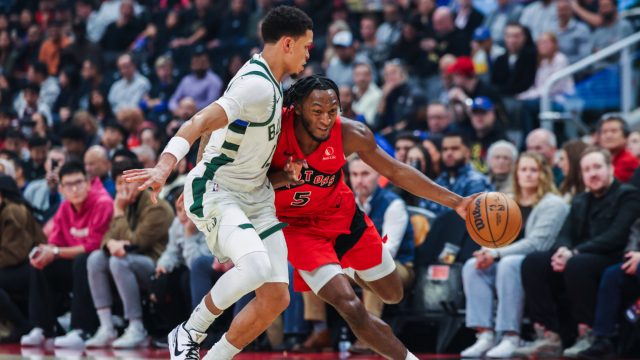 Raptors’ Jakob Poeltl out vs. Grizzlies with back injury, Jamal Shead ...