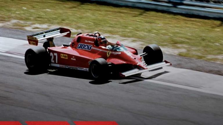 Ferrari's 126C: The World's First Hot-Vee V6 Turbo F1 Car