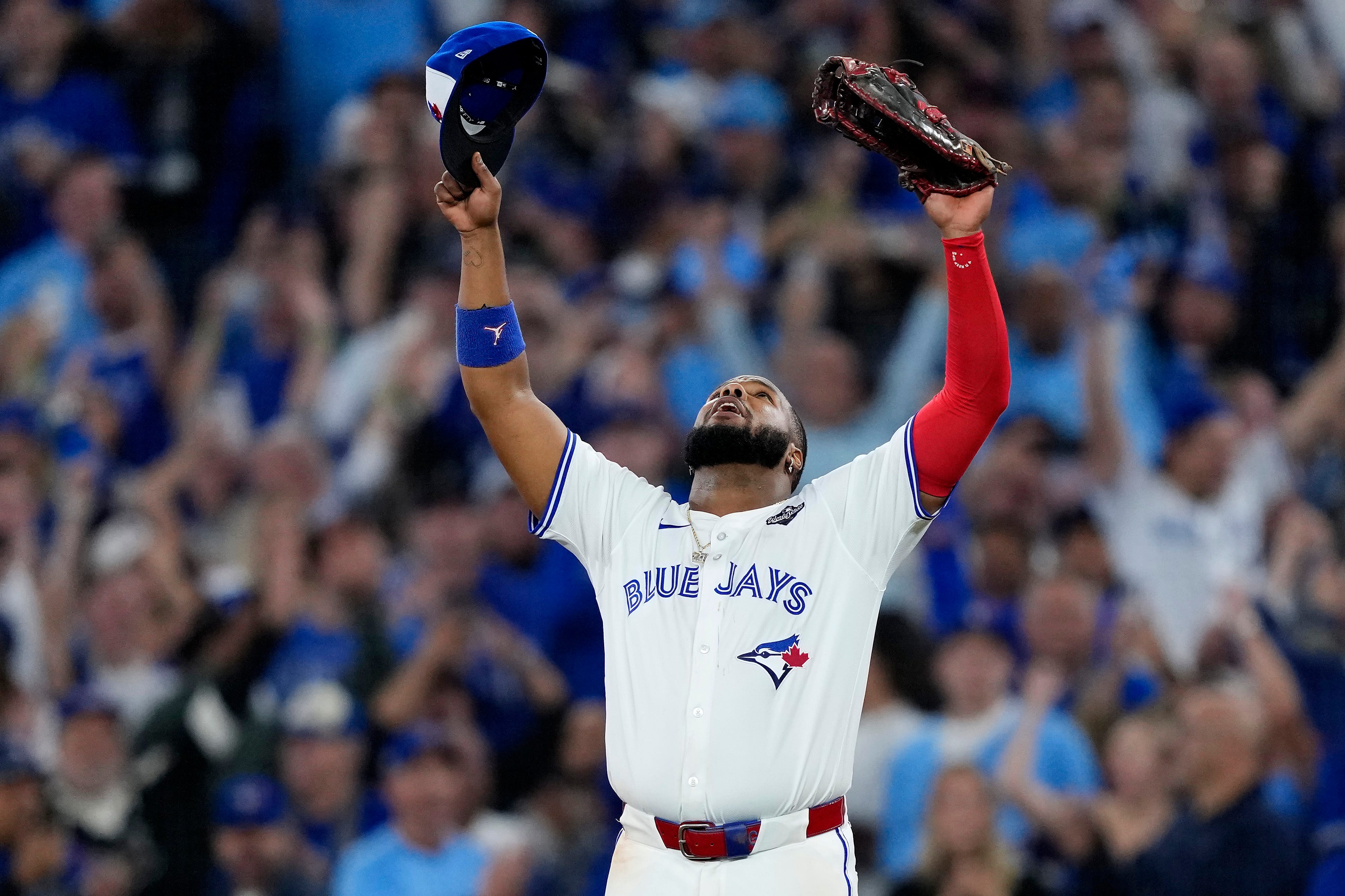 Blue Jays blow away Dodgers with sixth-inning onslaught in World Series ...