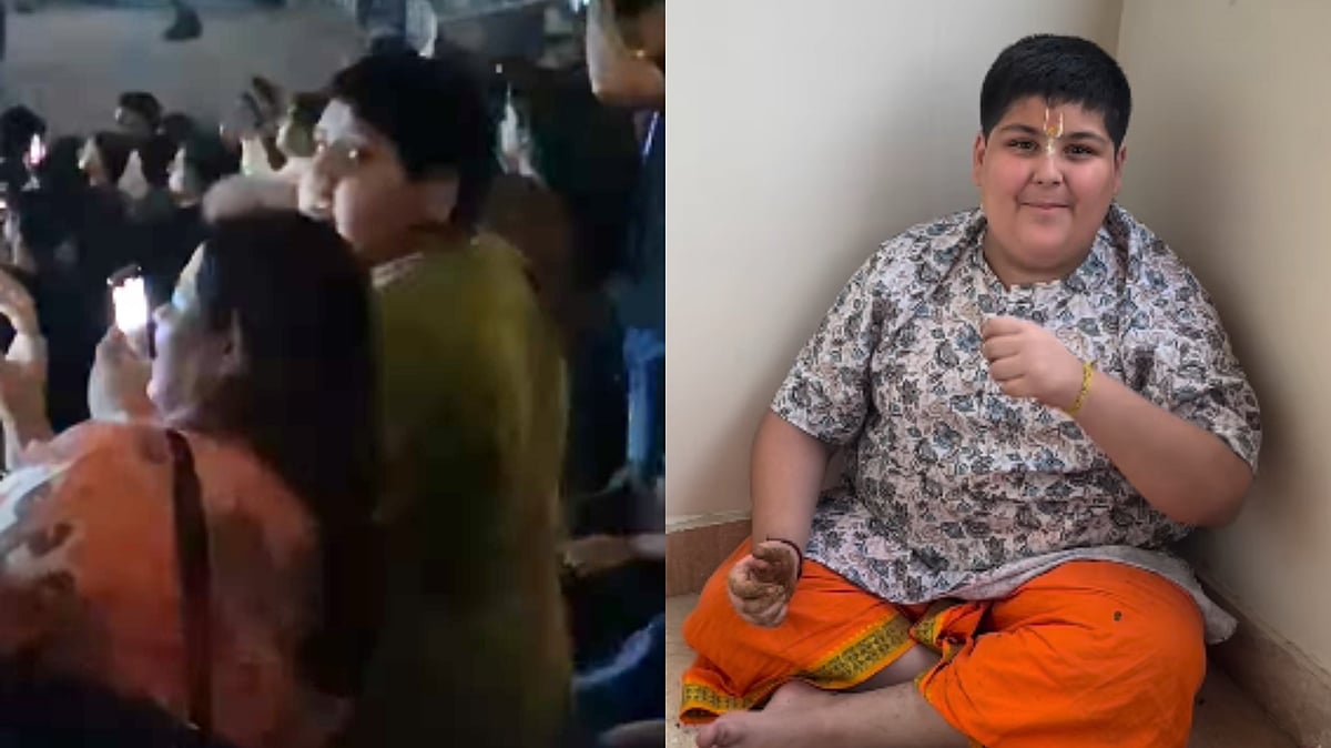 Viral Video Claims 'Bal Sant' Abhinav Arora Vibing At Travis Scott's ...