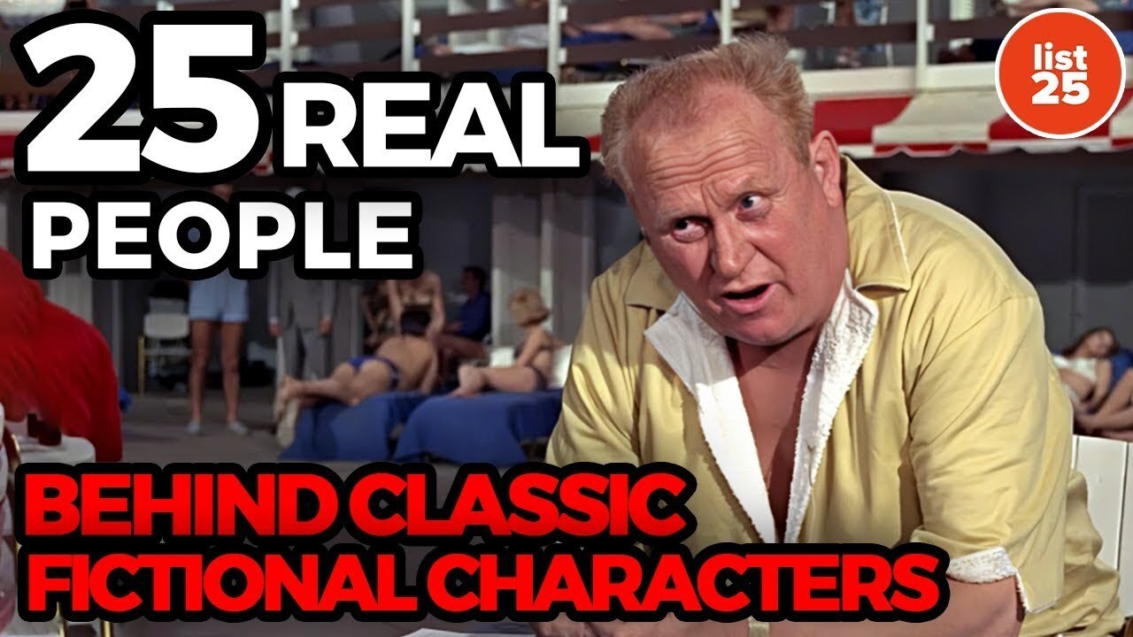 25 Real People Behind Classic Fictional Characters