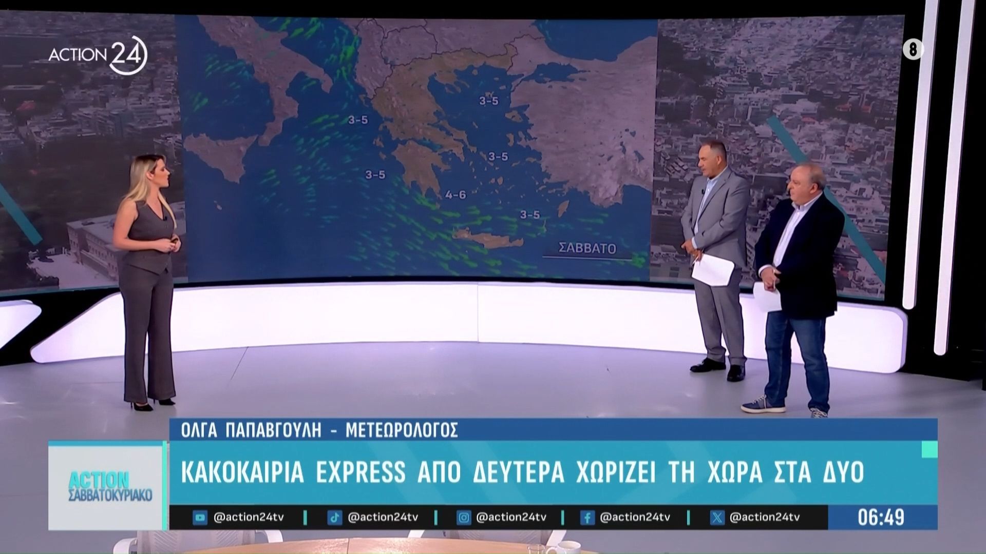 Καιρός: Καλός ο καιρός το Σαββατοκύριακο
