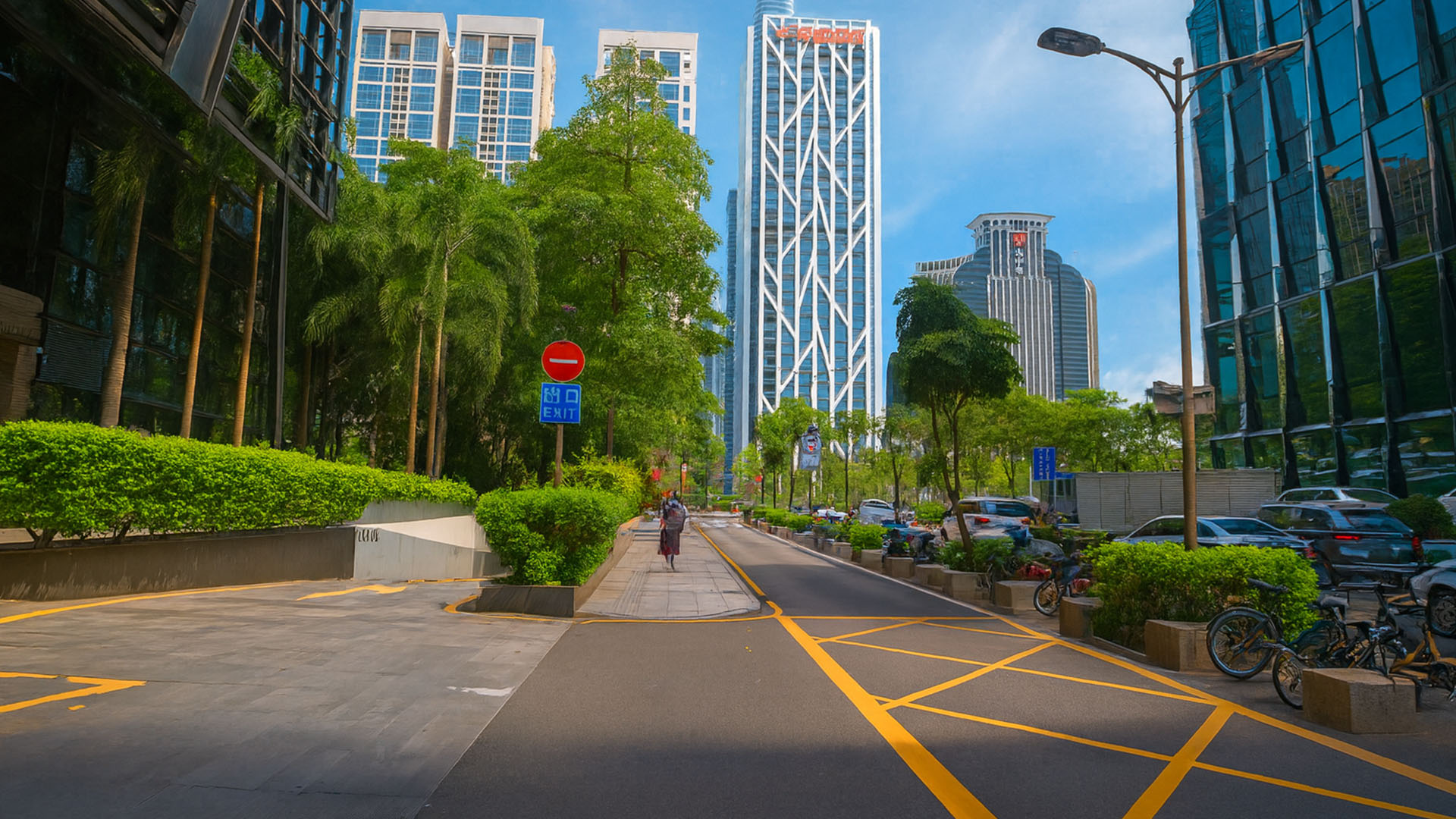 Korkeiden tornitalojen rakentaminen Shenzhenissä – Kiina 4K