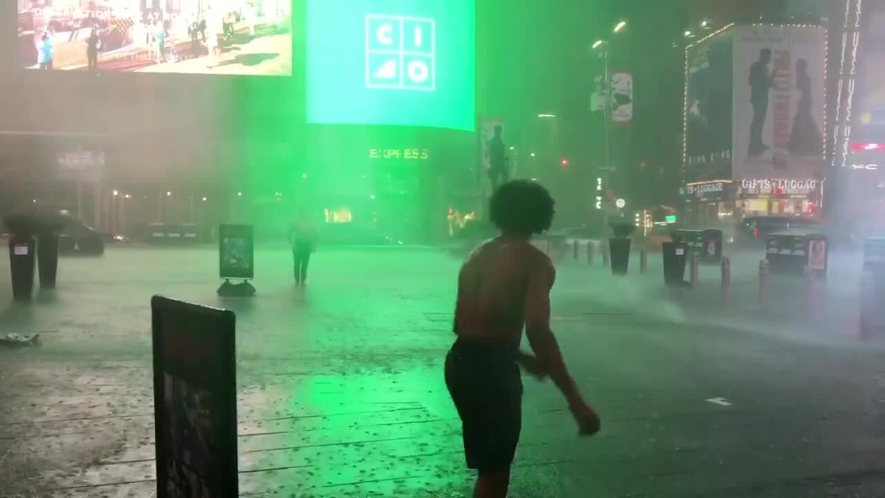 Group of Guys Give Amazing Dance Performance in Rain