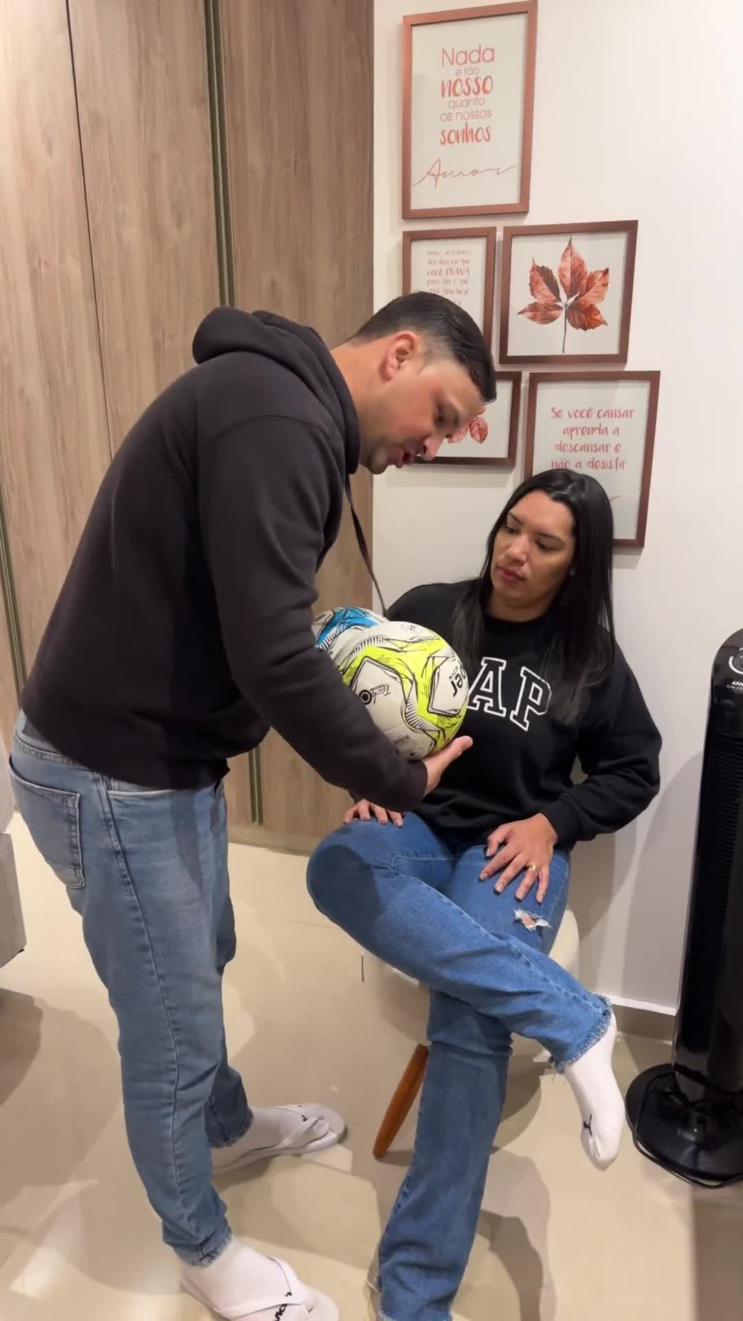 Ela não acreditou em mim 😅🥶#futebol #futebolshorts #futebolmemes # ...