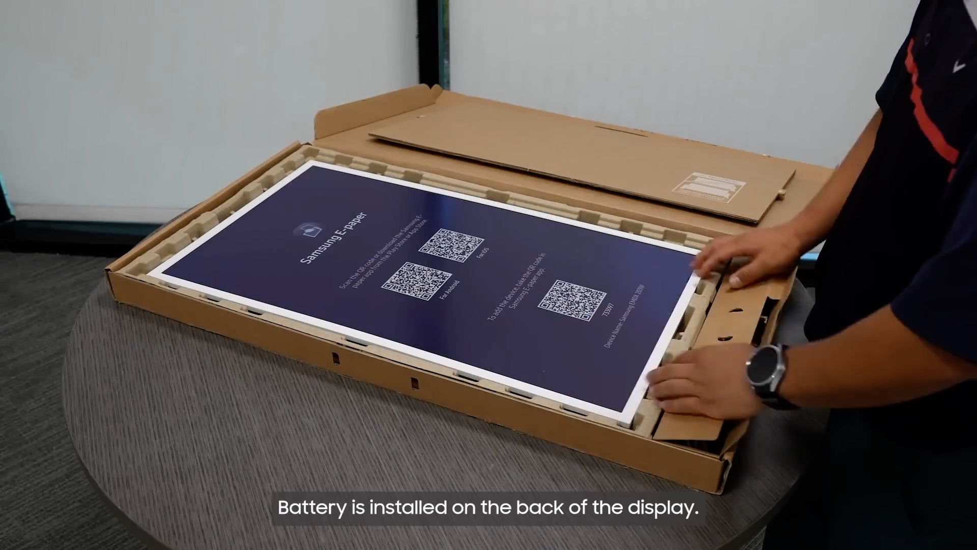 How to use the Samsung Color E-Paper EMDX