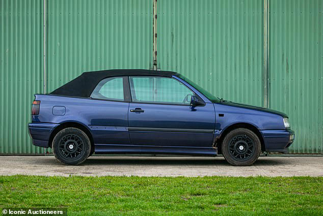 Nick Mason is selling his 'Pink Floyd Edition' 1995 VW Golf Cabriolet ...