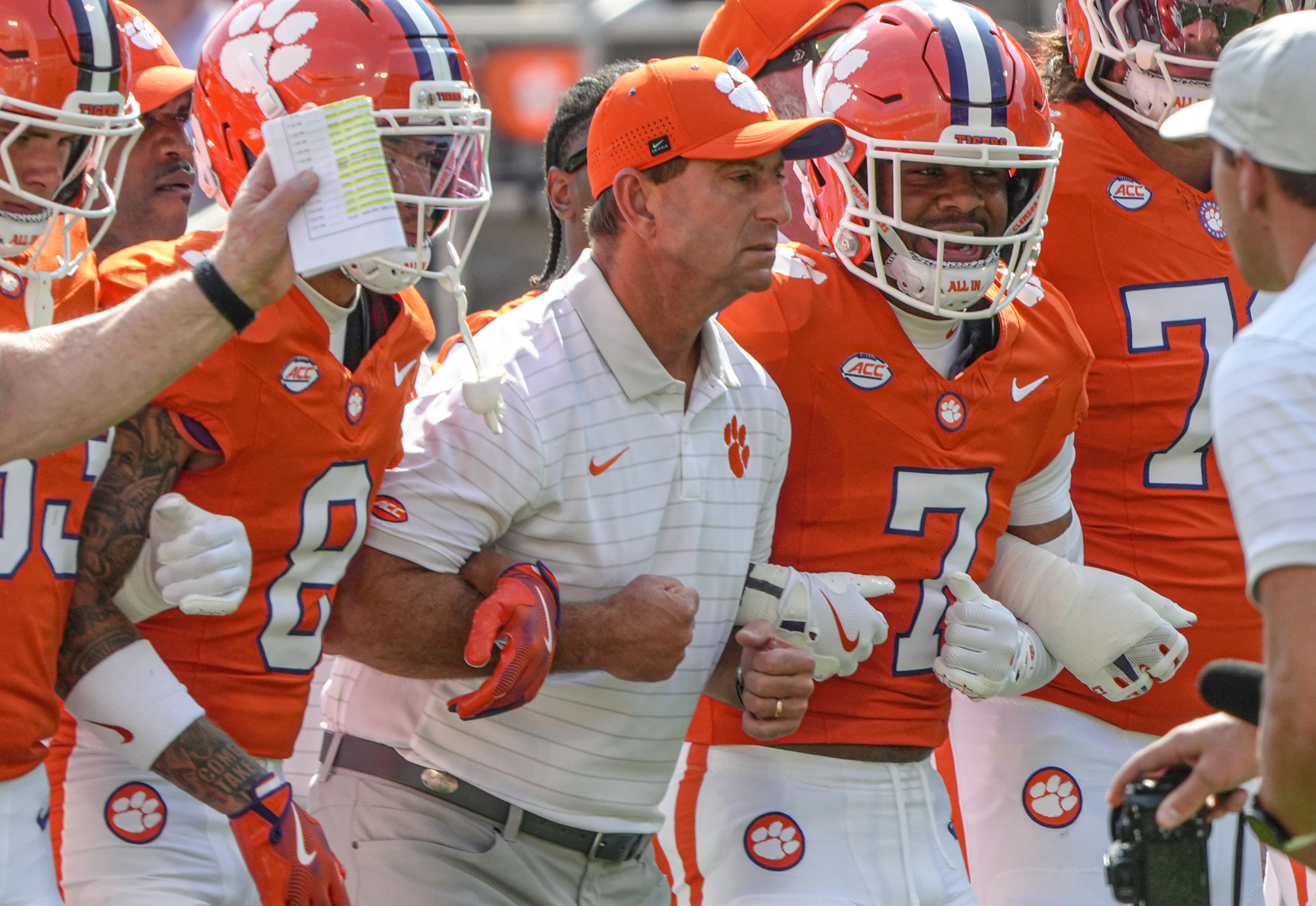 Clemson opens as a early betting favorite for their ACC clash against ...