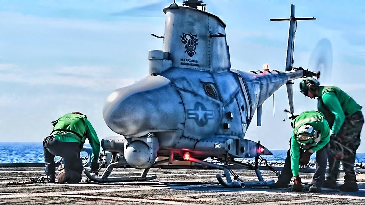 MQ-8B Fire Scout Unmanned Helicopter • U.S. Navy (2019)