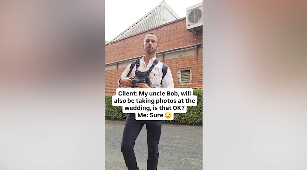 Photographer Arrives At Wedding, But Someone Else Is Taking Photos Too