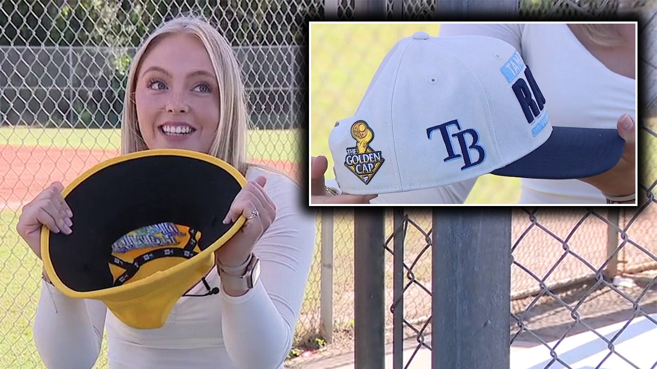 Gibsonton woman's viral catch at Tampa Bay Rays game earns her membership in the 'Golden Cap Club'
