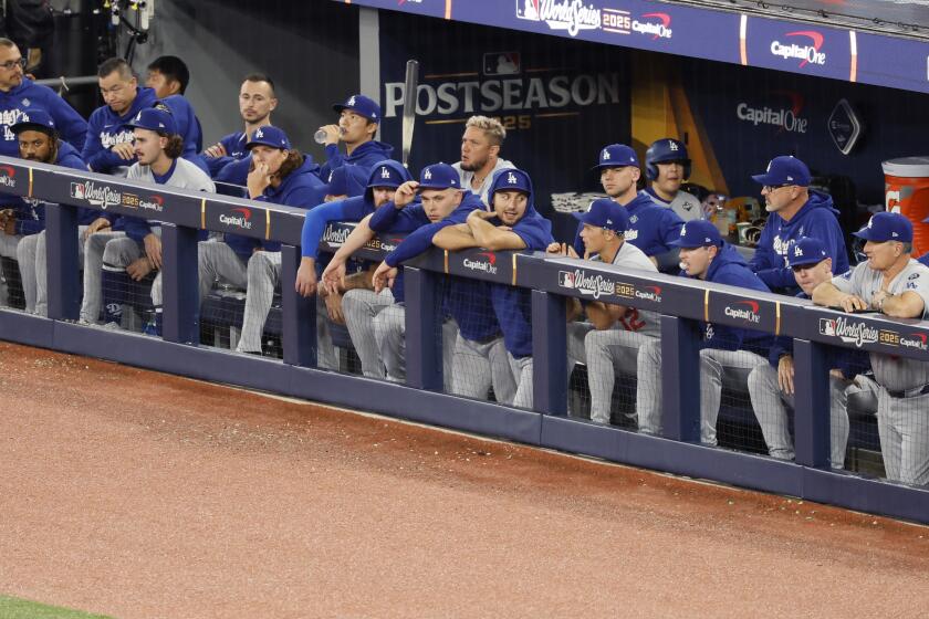 Plaschke: After Dodgers' disastrous World Series Game 1 loss, doubt has ...