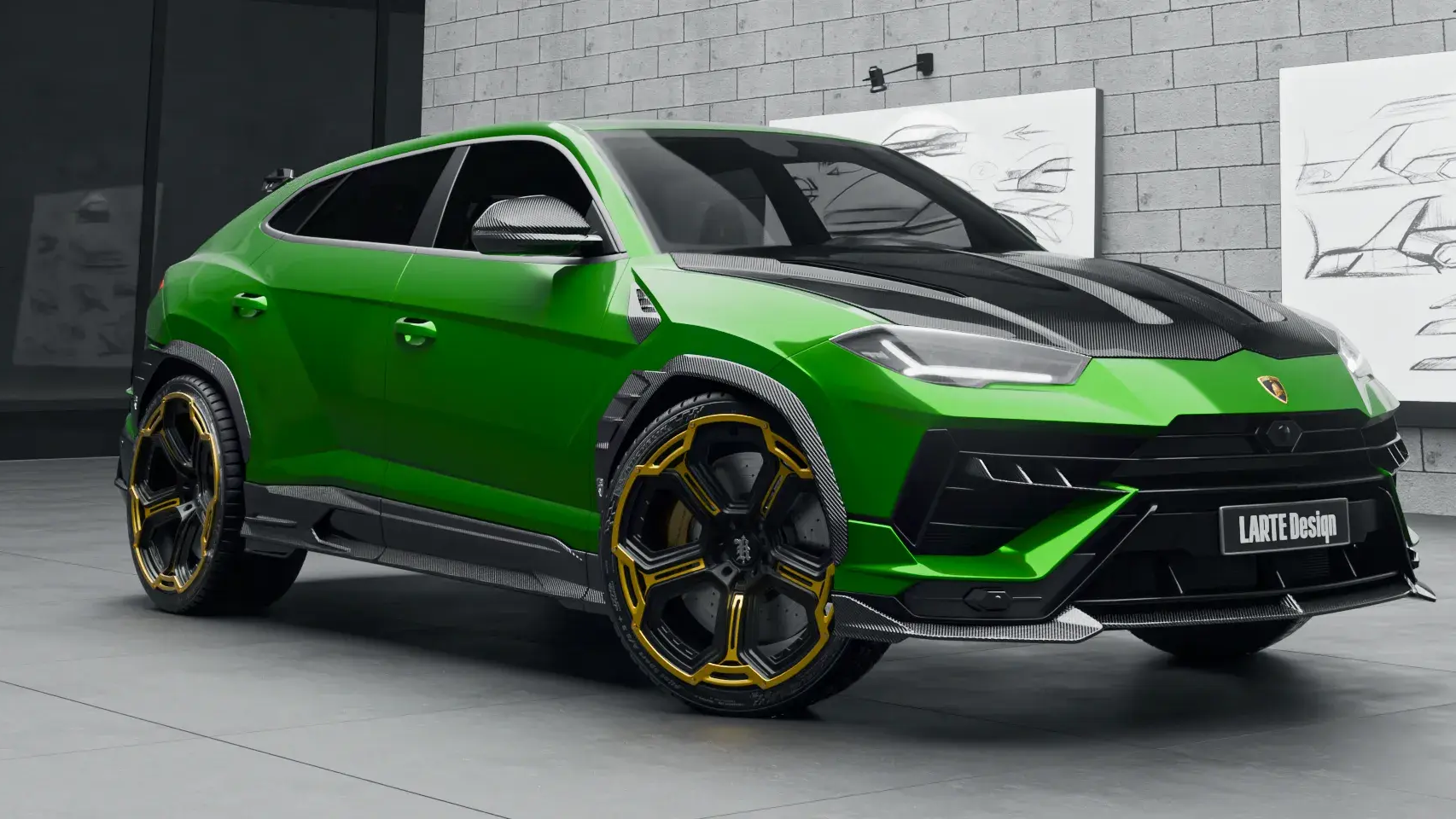 Mit diesem Bodykit für den Lambo Urus hat Carbon richtig Stil!