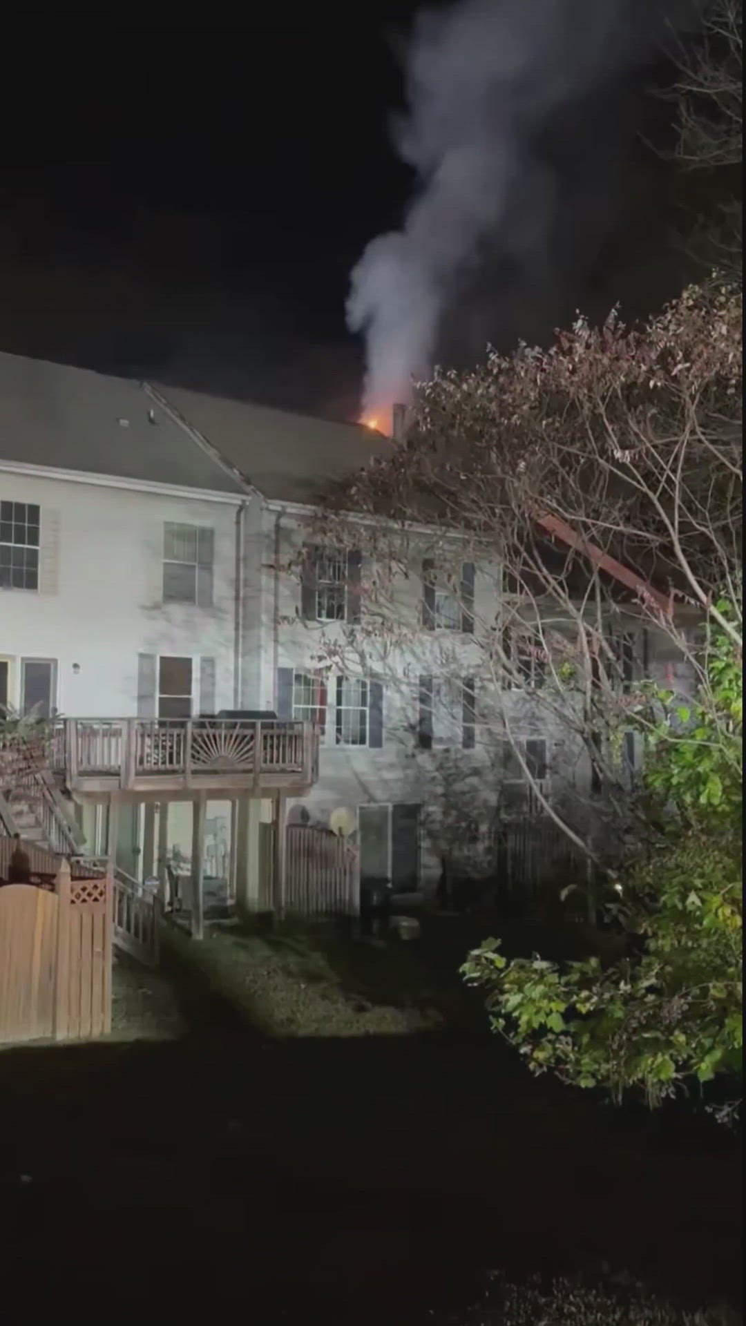 Largo, MD Townhouse Fire