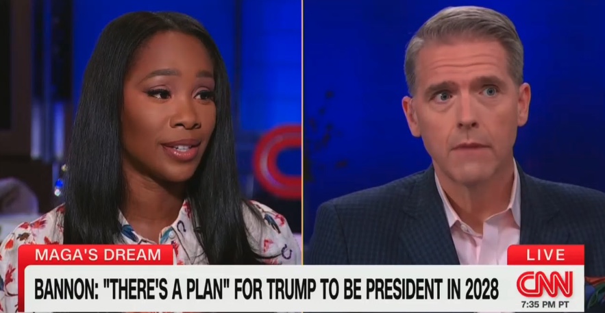 Abby Phillip Asks Scott Jennings if He’d Support a Third Trump Term ...