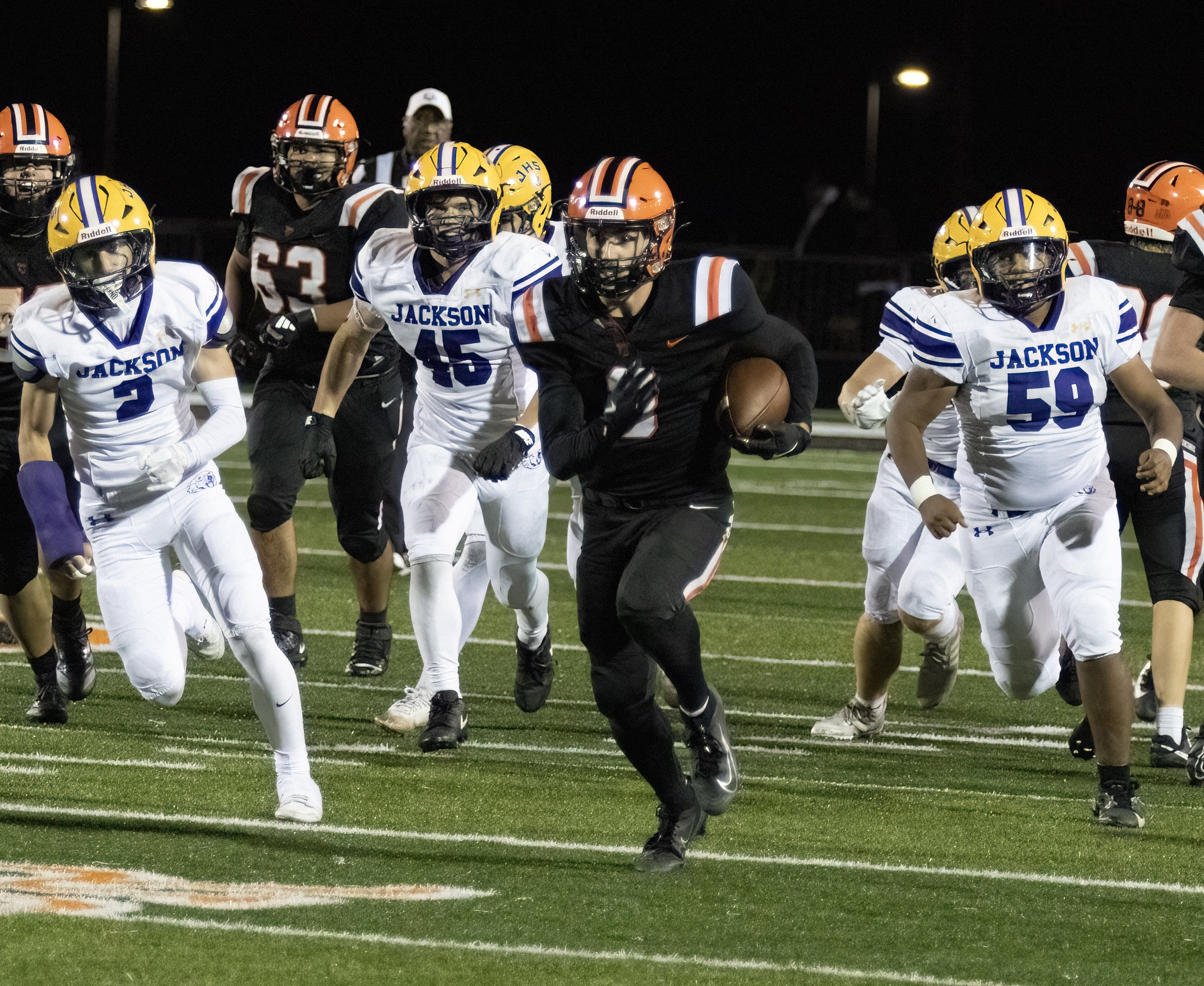 Ohio high school football scores. North Canton Hoover vs. Jackson recap ...