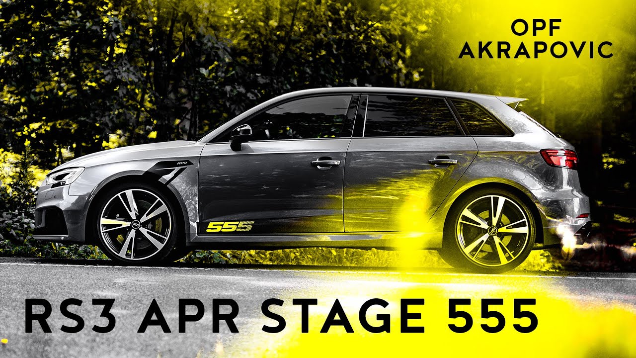 Audi RS3 Serie vs. APR RS3 Stage 555 – Sound und Performance-Vergleich