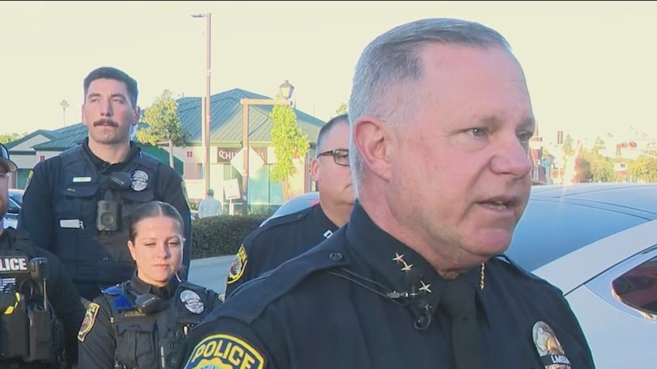 Vigil held for La Mesa police officer