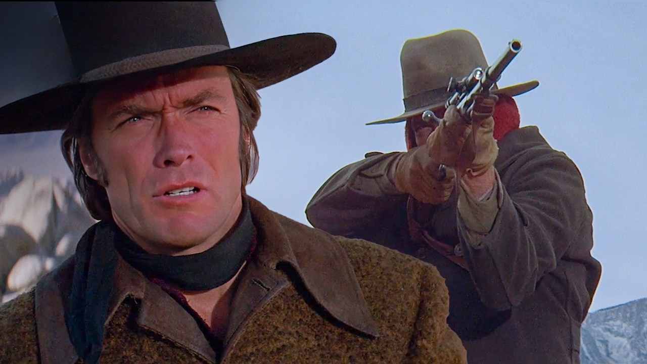 Clint's enraged when bounty hunters kill civilians - Joe Kidd
