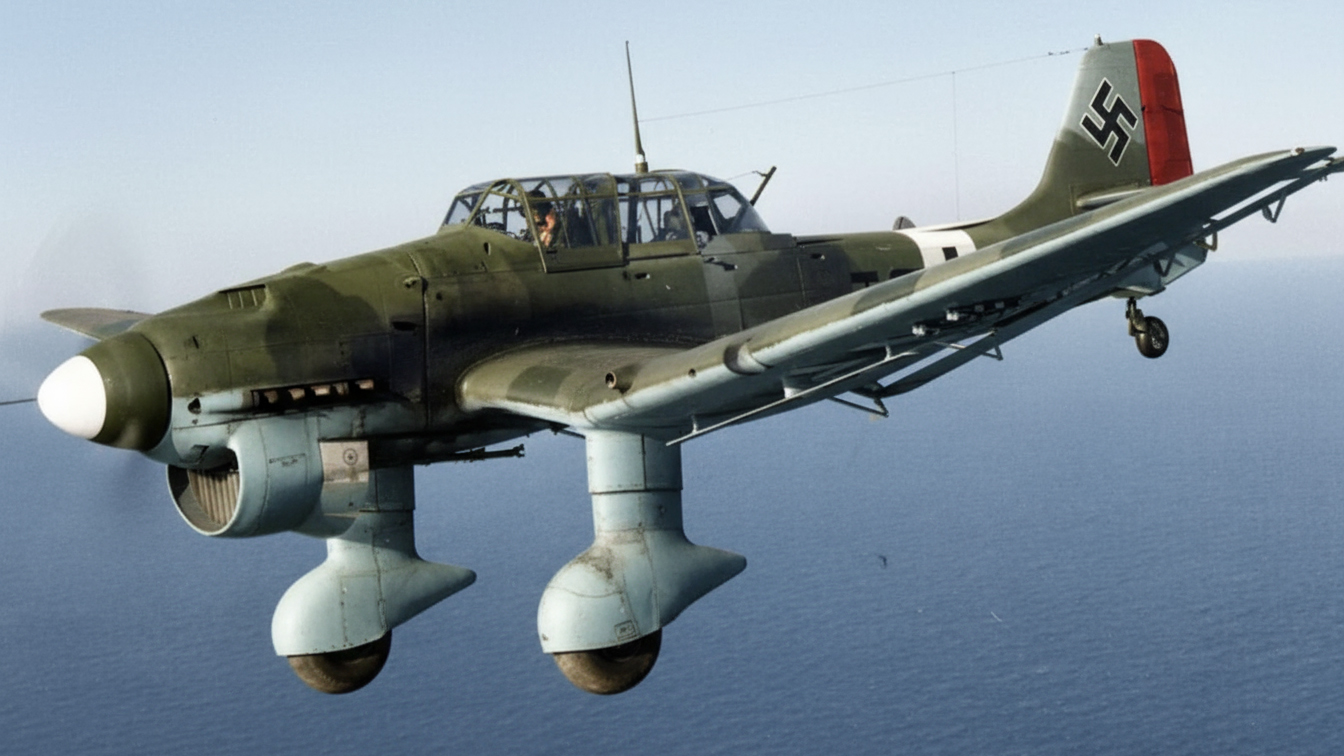 20 Transports, 6 Escorts, 1 Prototype: The Stuka’s First Blood in Spain