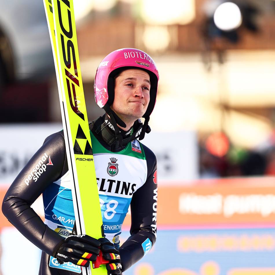 Felix Hoffmann überraschend Deutscher Meister im Skispringen