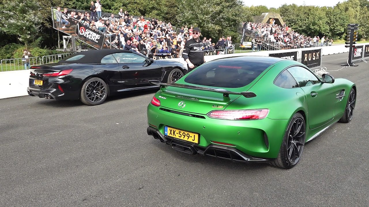 AMG GT R vs M8 Stage 2 – Who Wins?