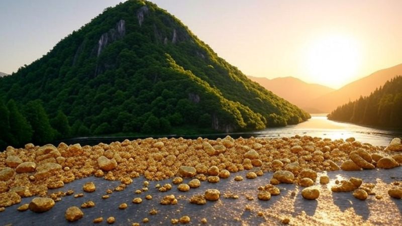 El hallazgo del siglo: descubren un río con toneladas de oro y es de un ...