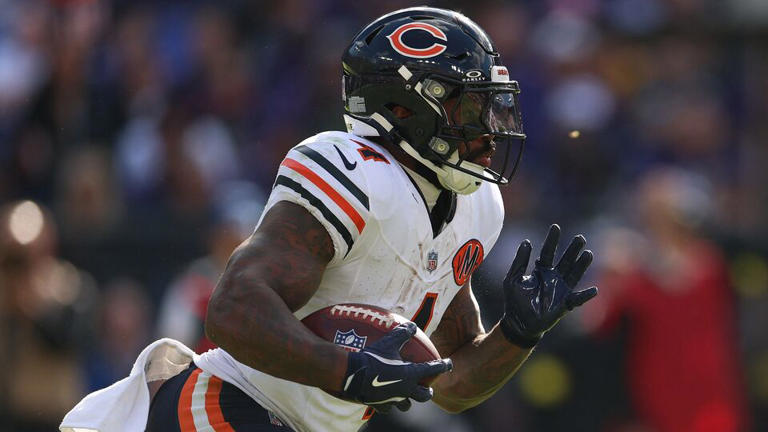 Chicago Bears injury update: D'Andre Swift ruled out vs Cincinnati ...