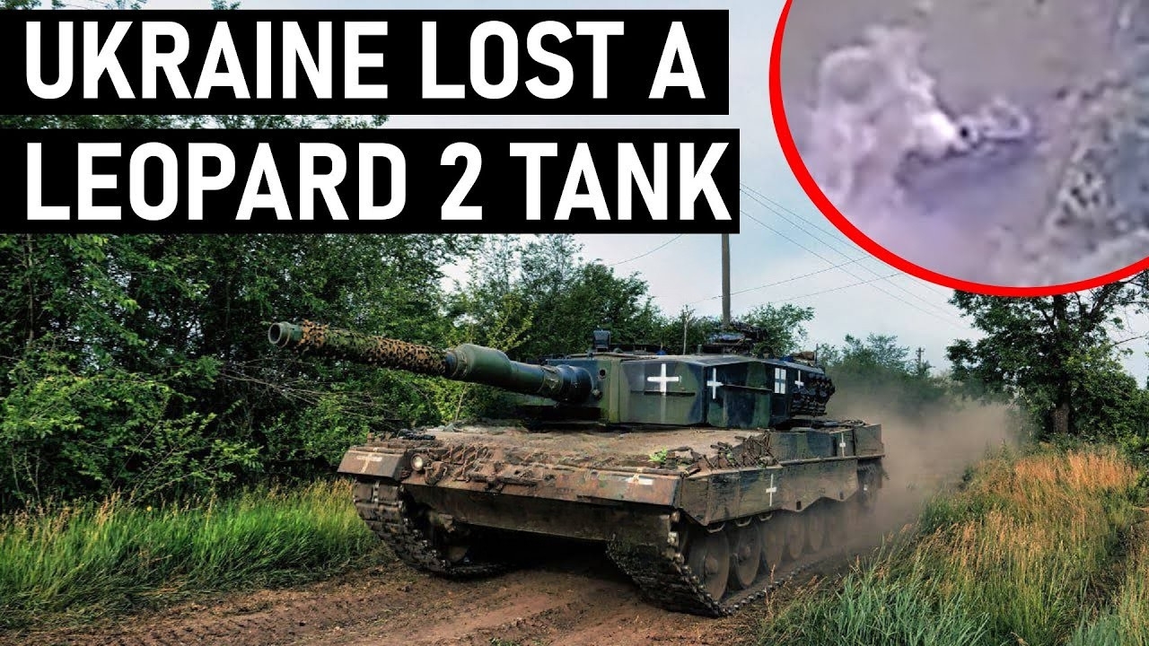 Ukraine Lost a Leopard 2 Tank! First loss of a Leopard 2 tank...