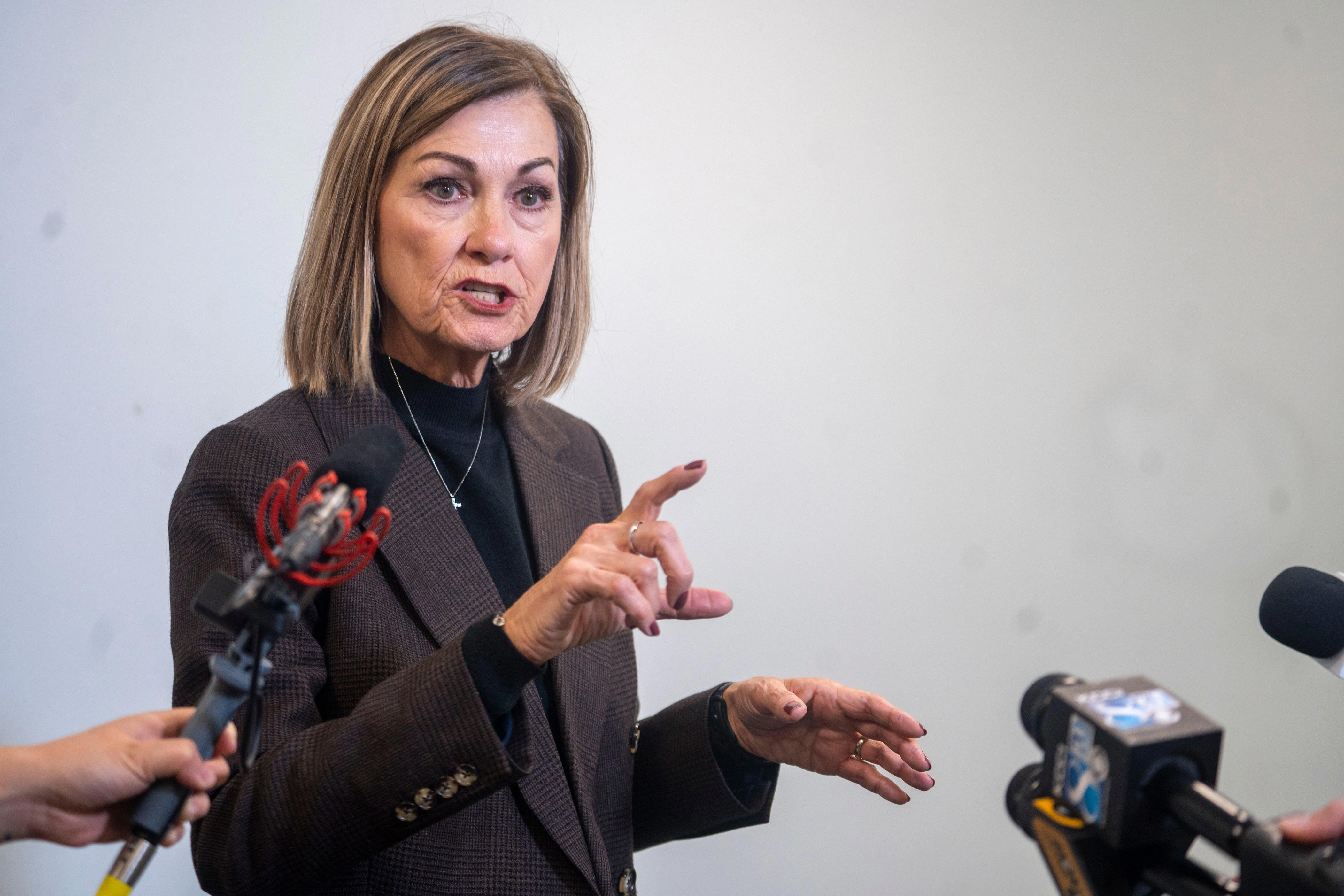 Reynolds says property tax cuts mean Iowans must be OK with changes to ...