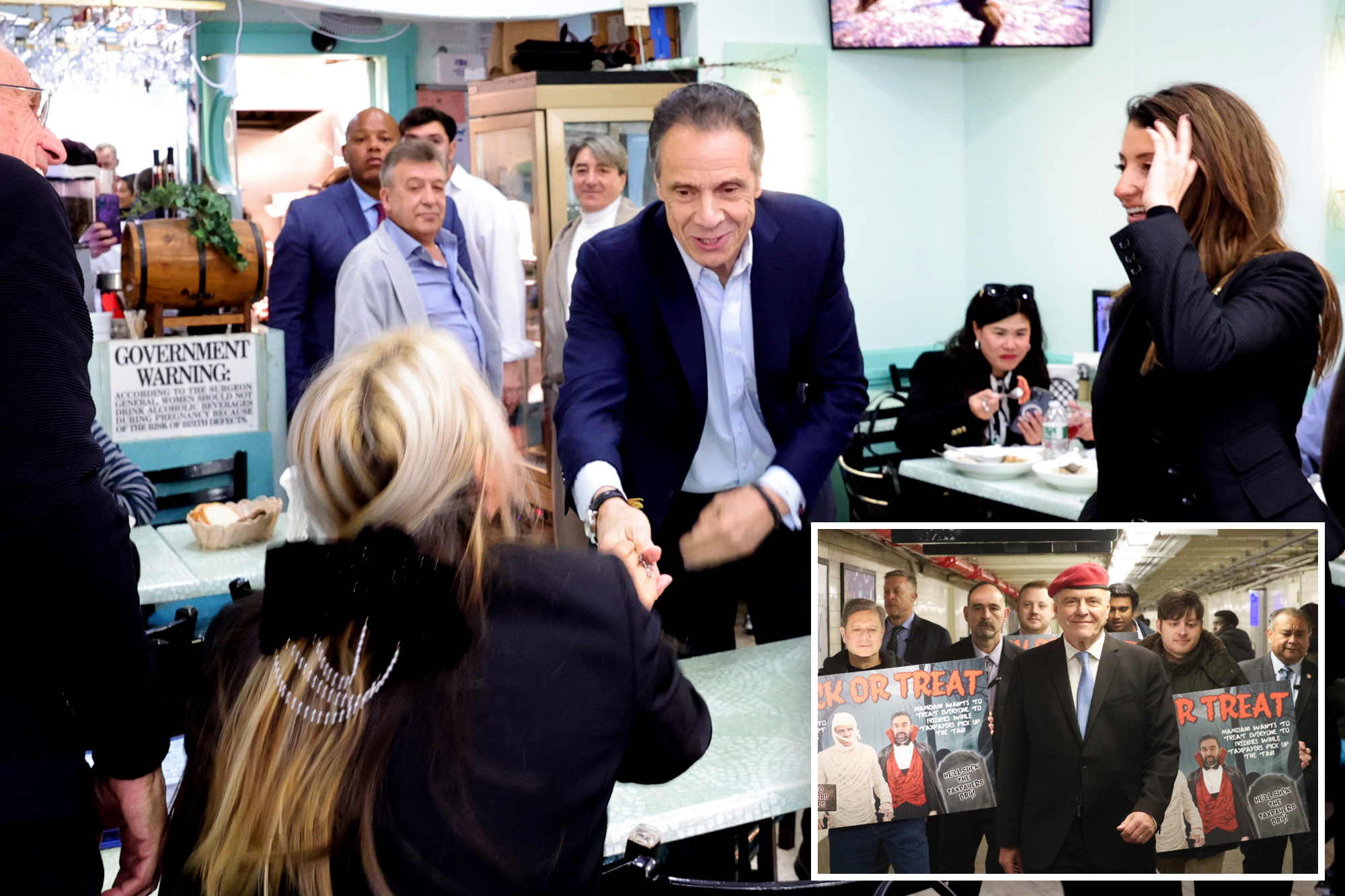 Cuomo courts Sliwa voters in Russian NYC neighborhood — warning against ...