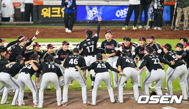 ‘우승 캡틴→FA 최대어’ 박해민 벌써 거취 결정했나, LG팬 앞에서 직접 선언했다 “멋진 LG와 재계약하고 싶다” [KS5]